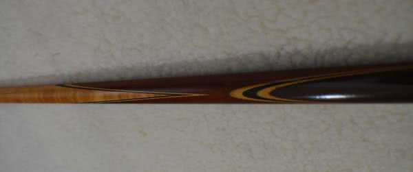 Antique Brunswick Double Butterfly Spliced Pool Cue