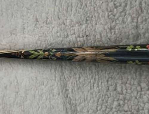 Antique Triple Butterfly Splice Cue