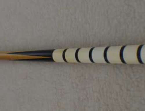 Antique Brunswick Titlist Points Billiard Cue