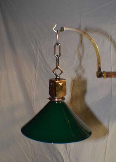 Antique Pool & Billiard Lights