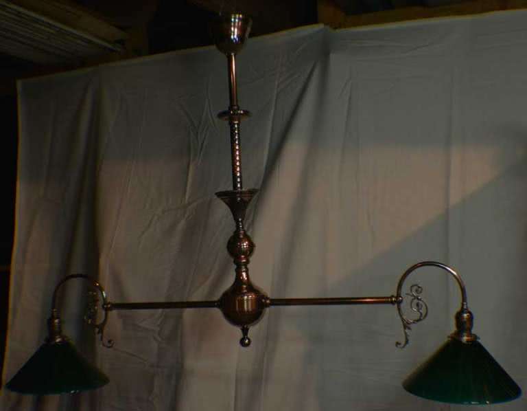 Antique Pool & Billiard Lights