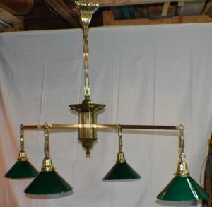 Antique Pool & Billiard Lights