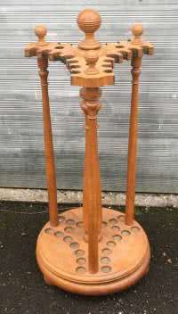 Antique Pool & Billiard Cue Racks – AntiqueBilliardTables.com