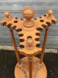 Antique Pool & Billiard Cue Racks – AntiqueBilliardTables.com