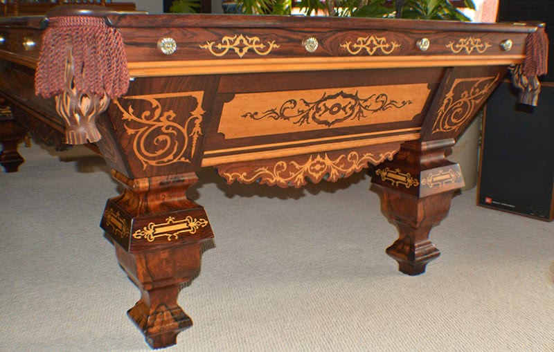 Emanuel Brunswick Antique Pool Table