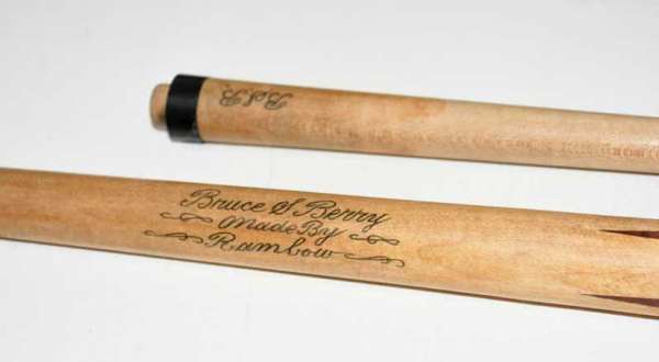 Antique Herman Rambow Pool Cue